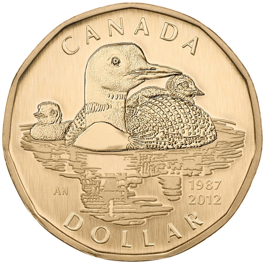 2012 Specimen Set: The Loonie, 25th Anniversary