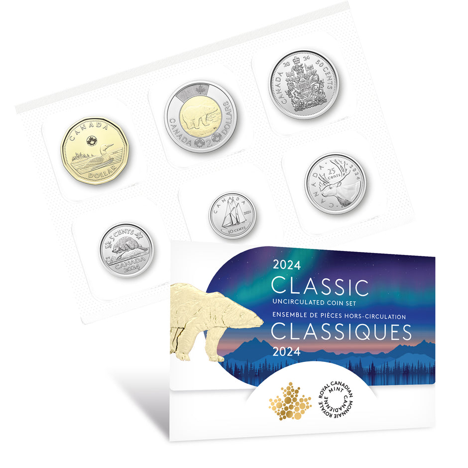 Canadian Royal Mint Collector Coins, Bullion & Paper Currency