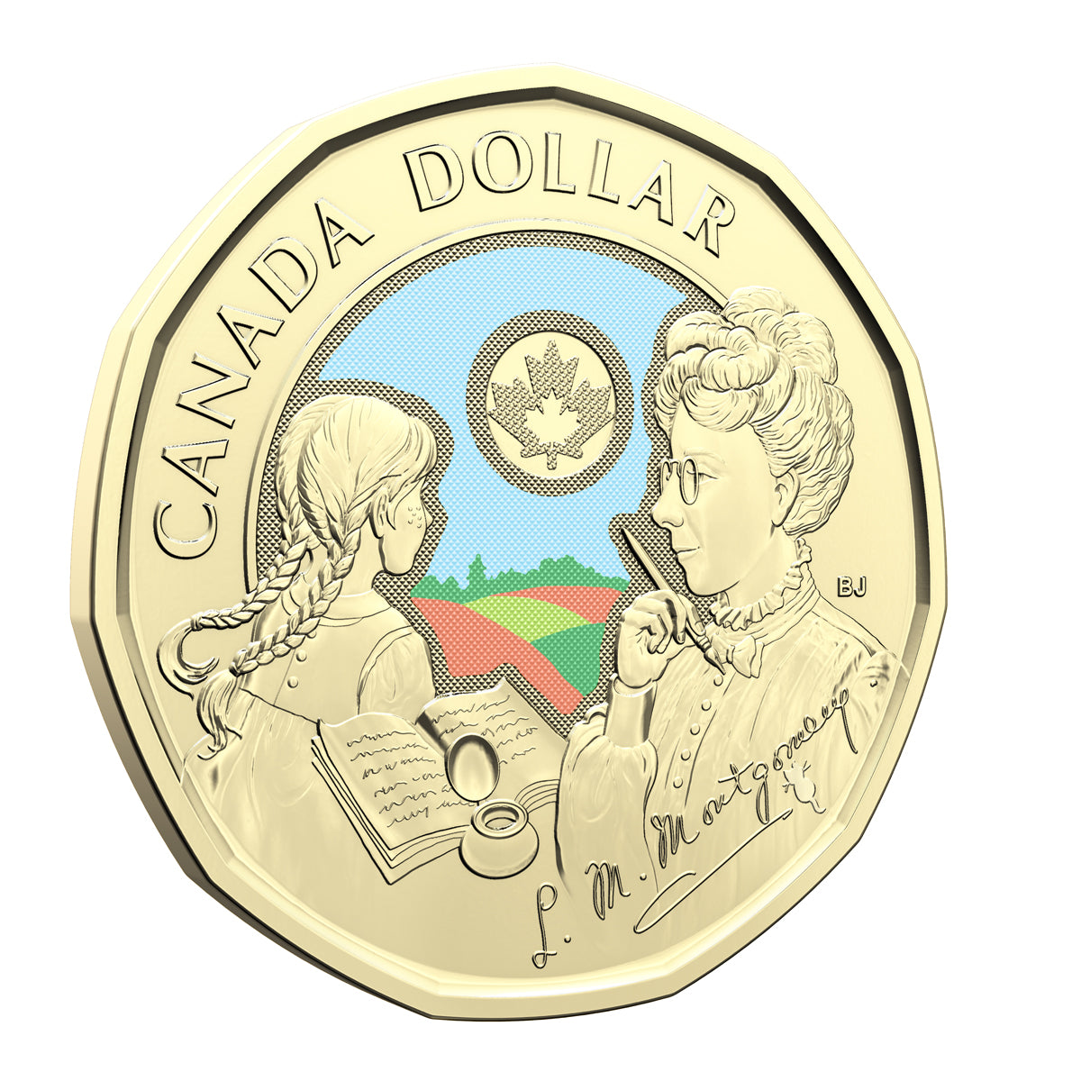 Anne Of Green Gables Coin 2024 Canada $1 L.M. Montgomery 150th ...