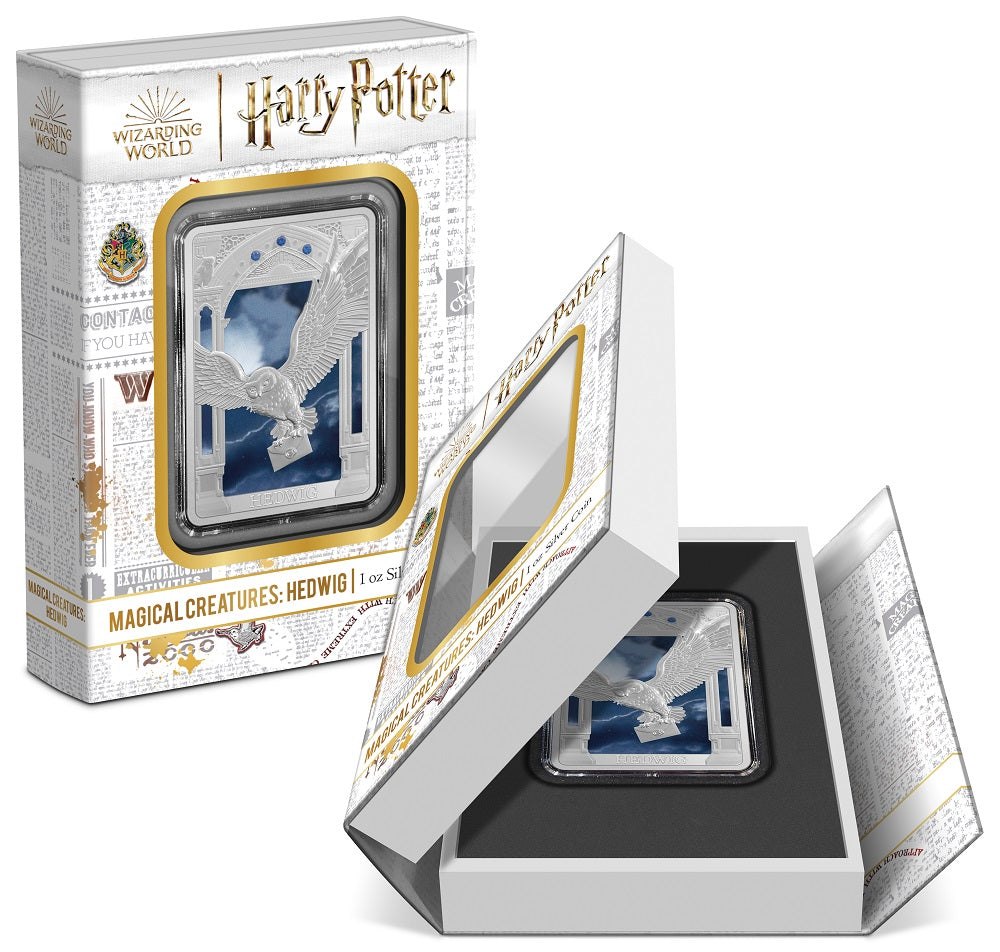 2023 $2 Harry Potter Magical Creatures: Hedwig - Pure Silver Coin