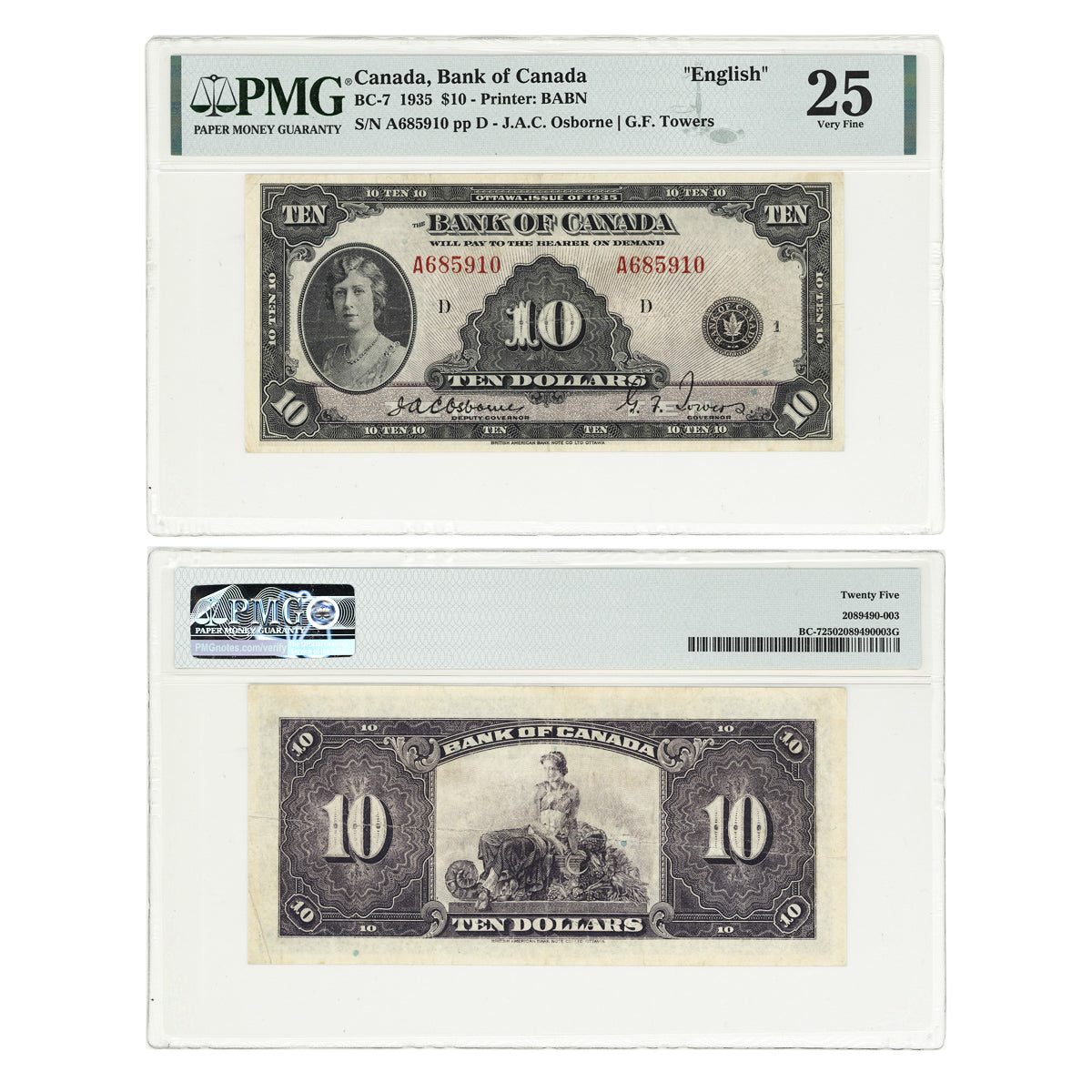 Antique Canadian Paper Money Banknotes & Old Bills | CDNCoin – Page 20