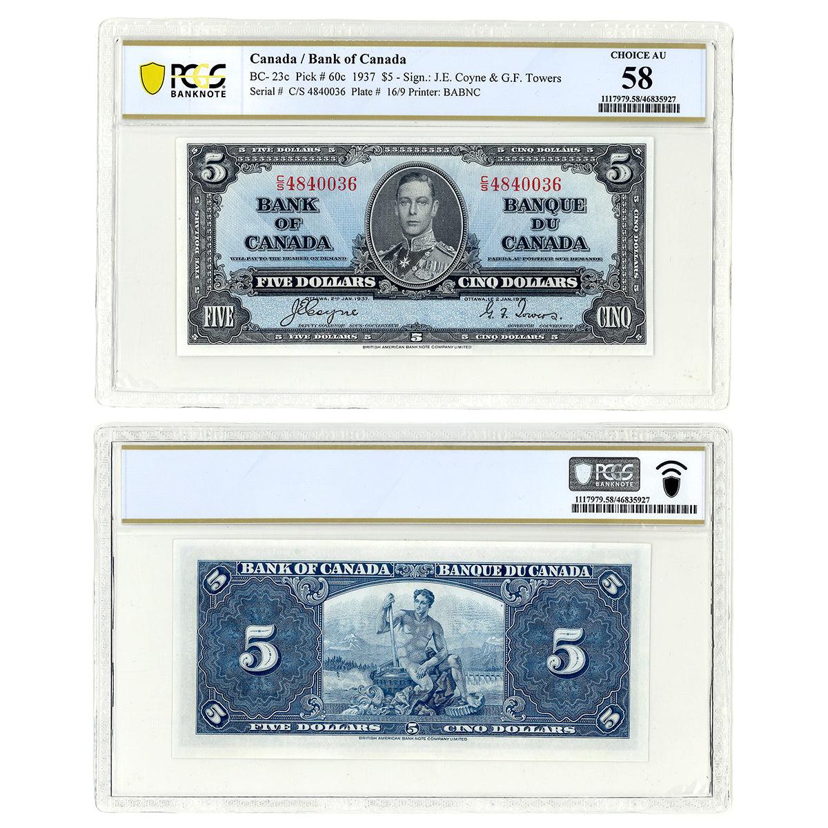 Antique Canadian Paper Money Banknotes & Old Bills | CDNCoin – Page 9