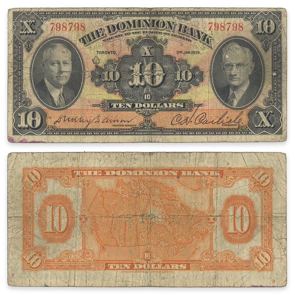 Antique Canadian Paper Money Banknotes & Old Bills | CDNCoin