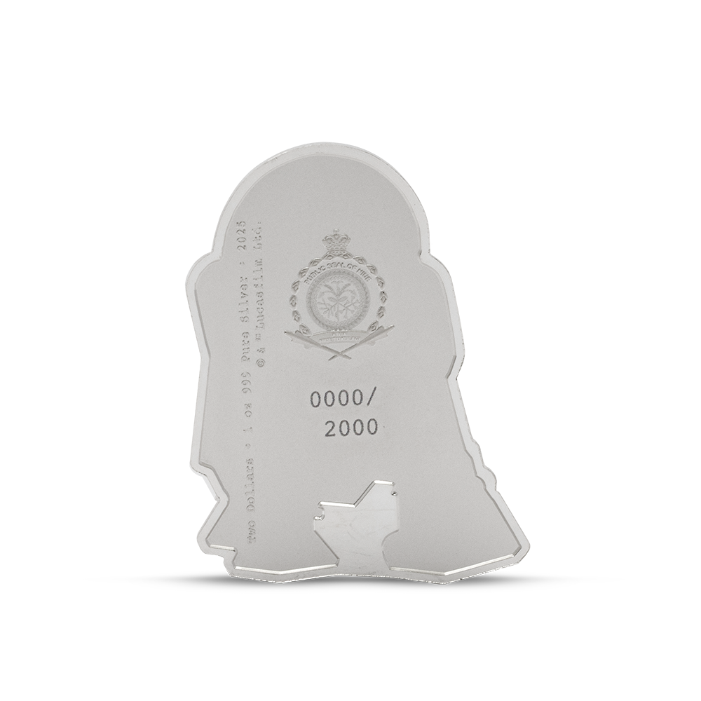 2025 $2 Star Wars™ Droid Series: R2-D2 - Pure Silver Coin