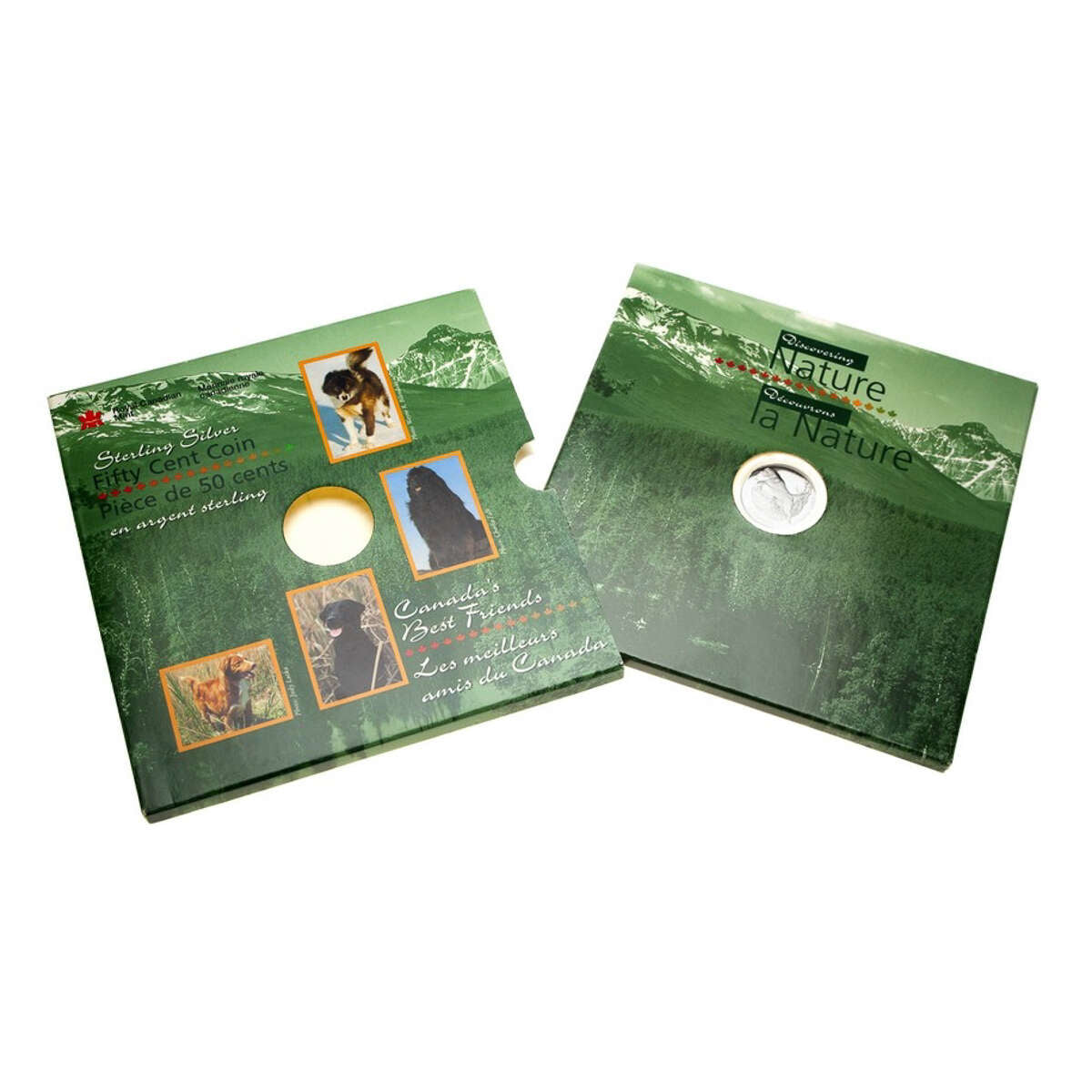 1997 50c Best Friends Series: Labrador Retriever - Sterling Silver Coi