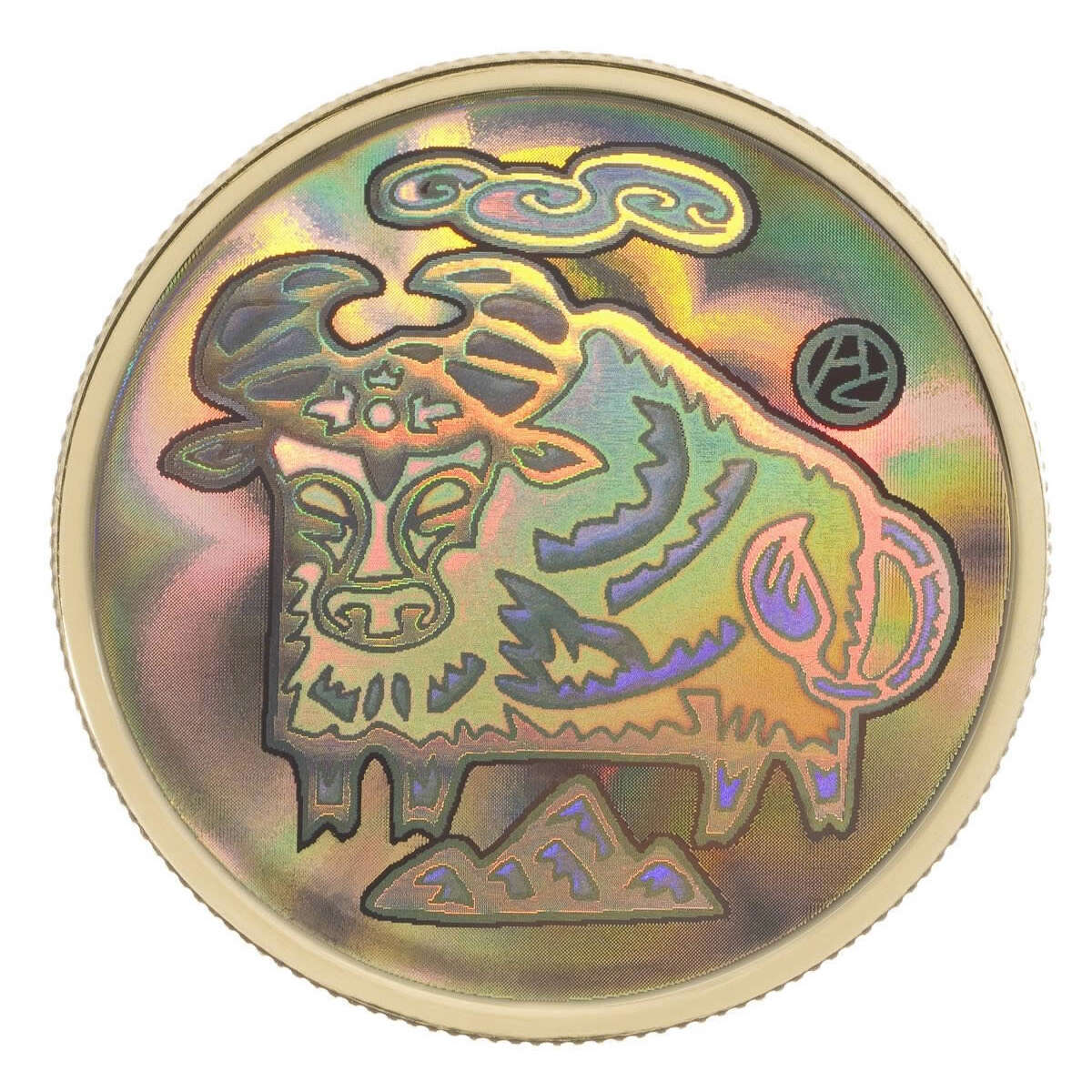 2009 $150 Year of the Ox - 18-kt. Gold Hologram Coin