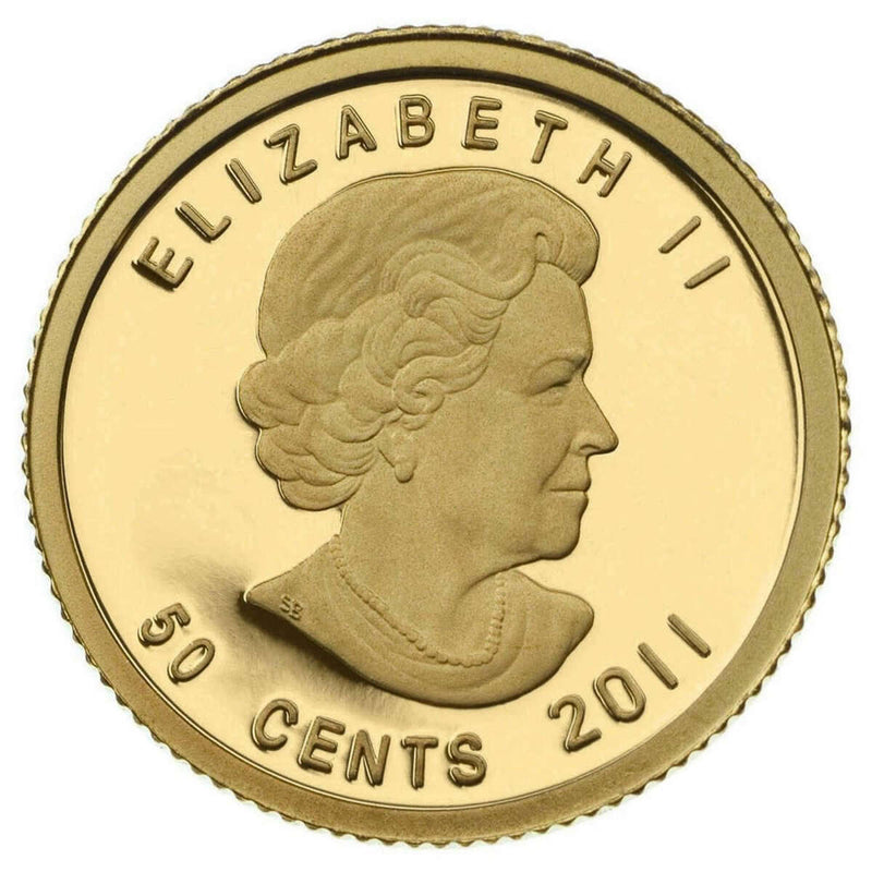 2011 50c Canada Geese - Pure Gold Coin