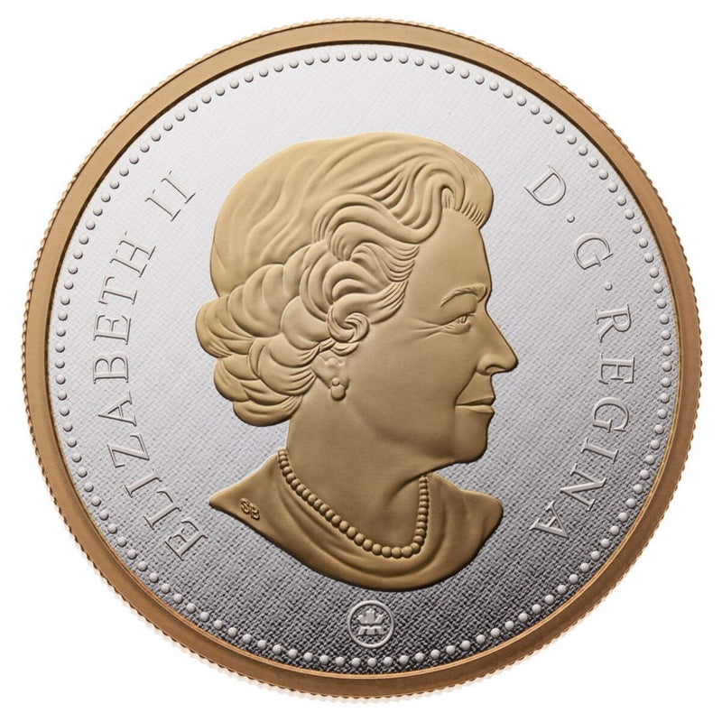 2015 50c Big Coin Series - 5 oz Pure Silver Coin (Coat of Arms)