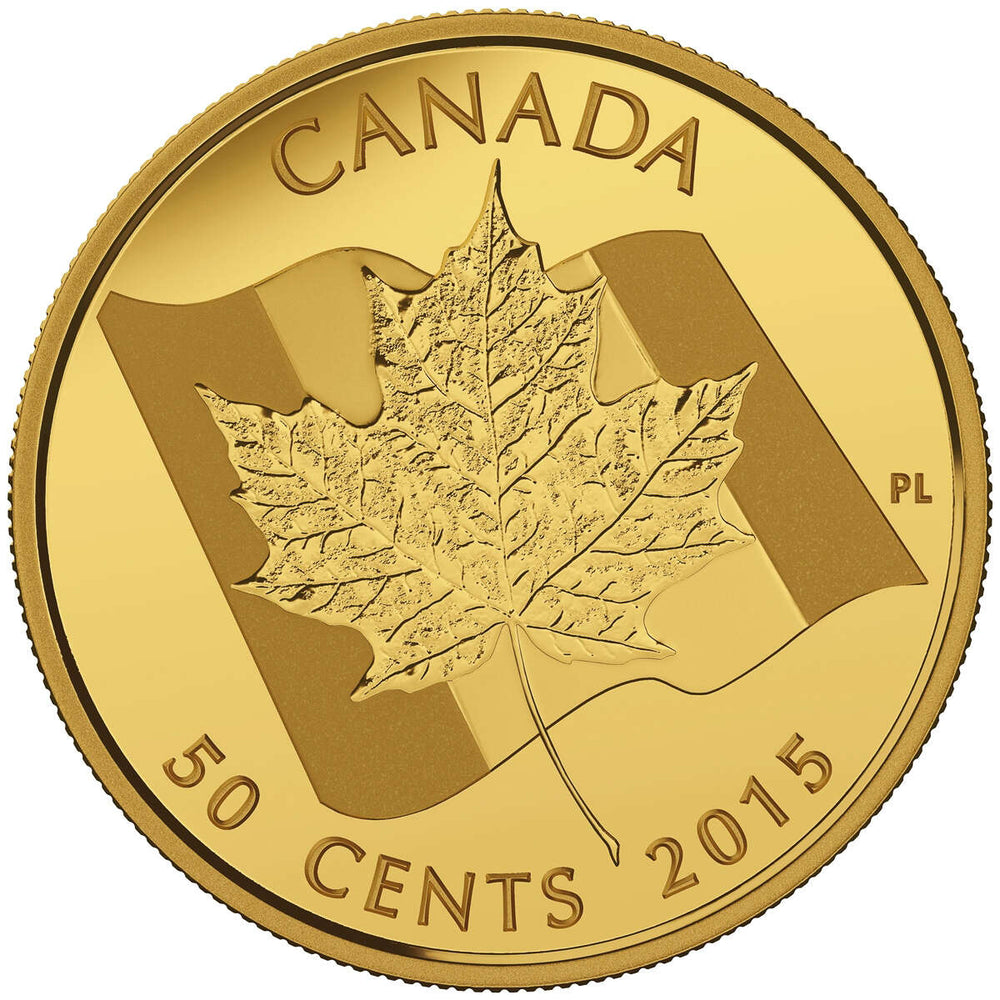 2015 50c Maple Leaf - Pure Gold Coin