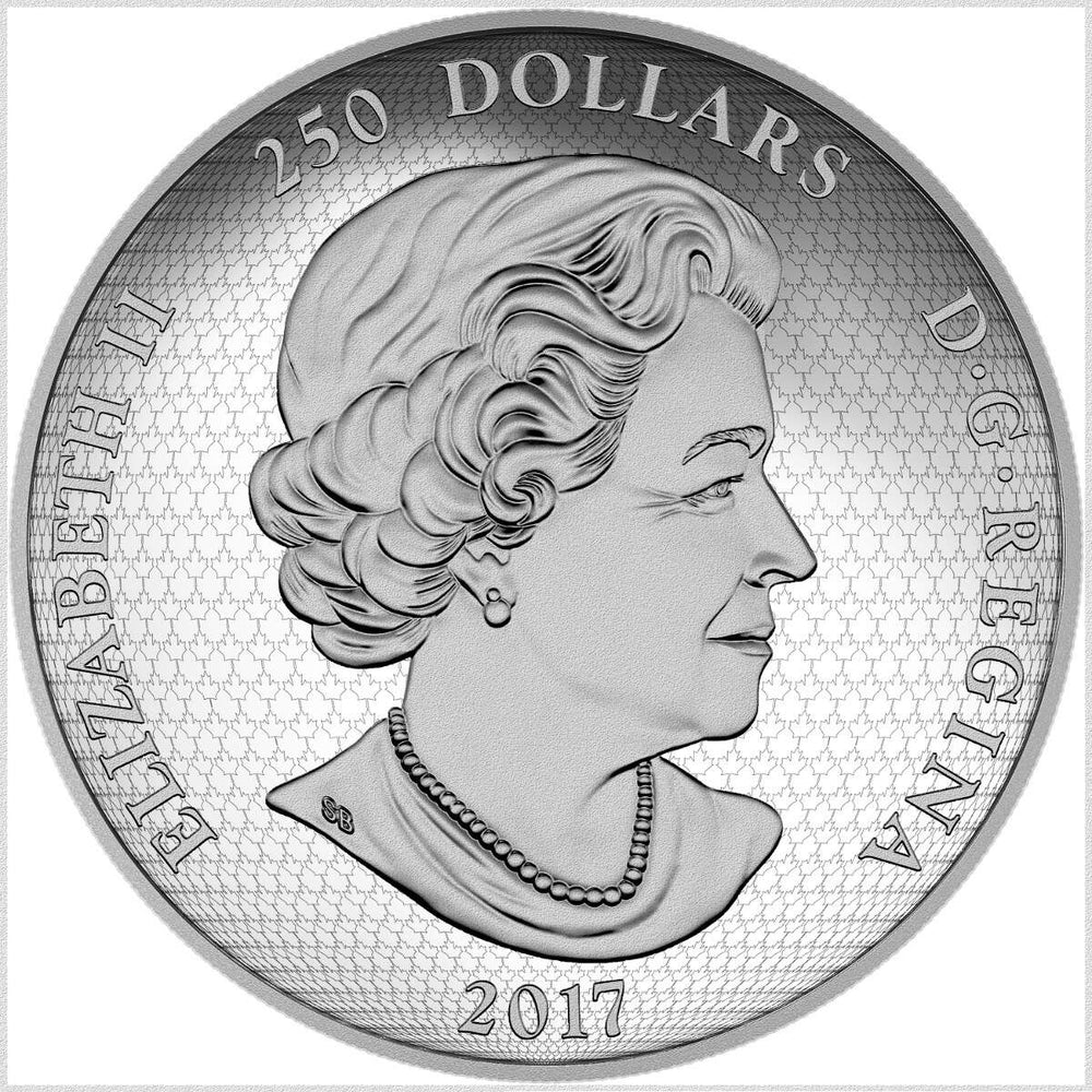 2017 $250 In the Eyes of the Timber Wolf - Pure Silver Coin