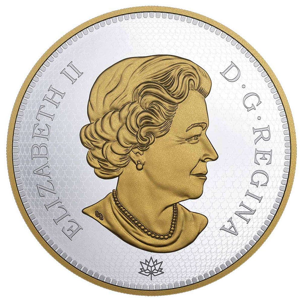 2017 $250 A Tribute to the First Canadian Gold Coin - Pure Silver Kilo