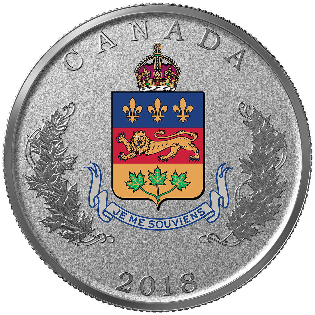 2018 Heraldic Emblems of Canada - Pure Silver 14-Coin Set