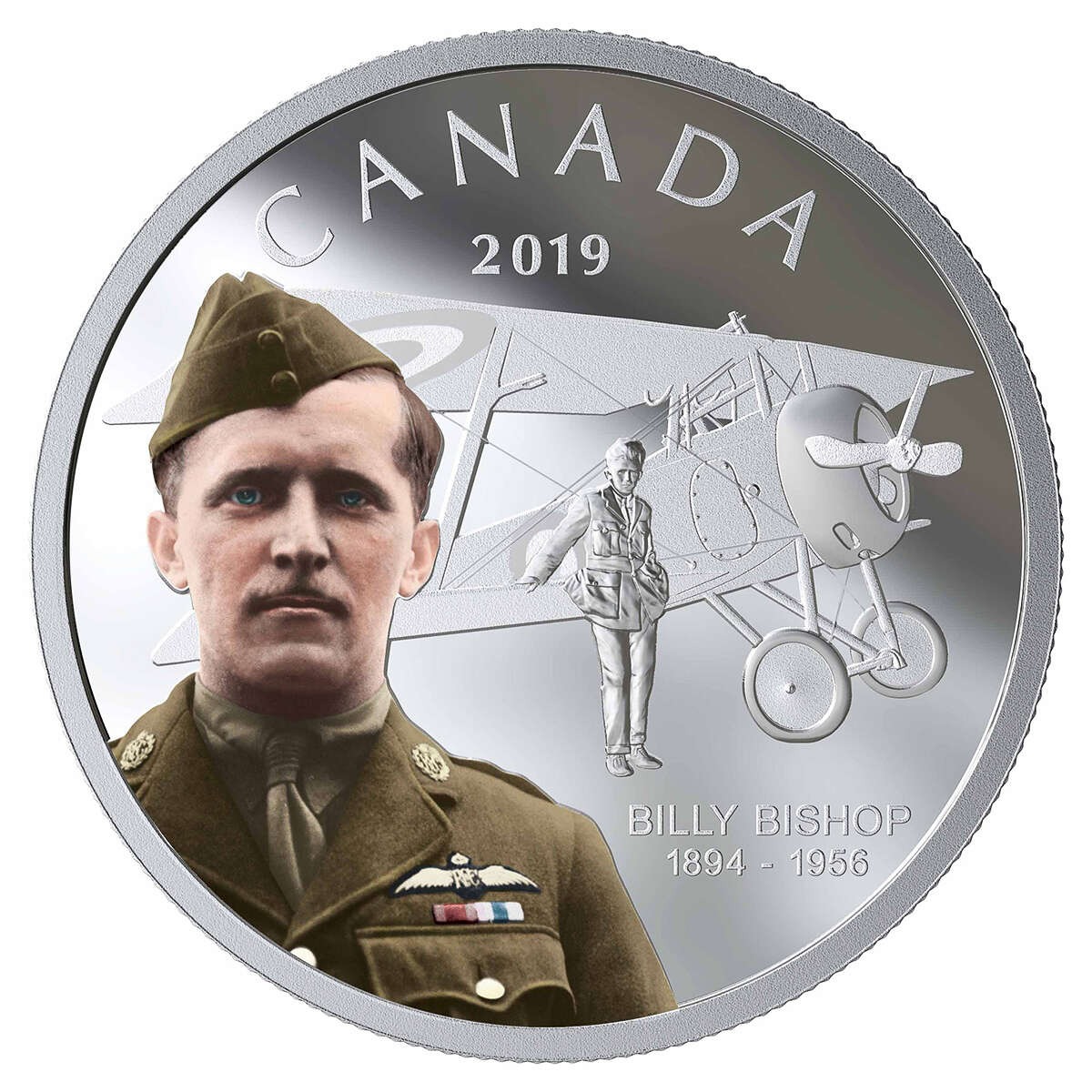 2019 $20 125th Anniversary of the Birth of Billy Bishop - Pure Silver