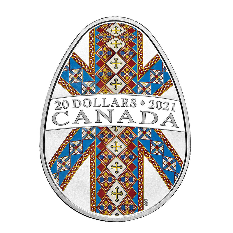 2021 $20 Pysanka - Pure Silver Coin