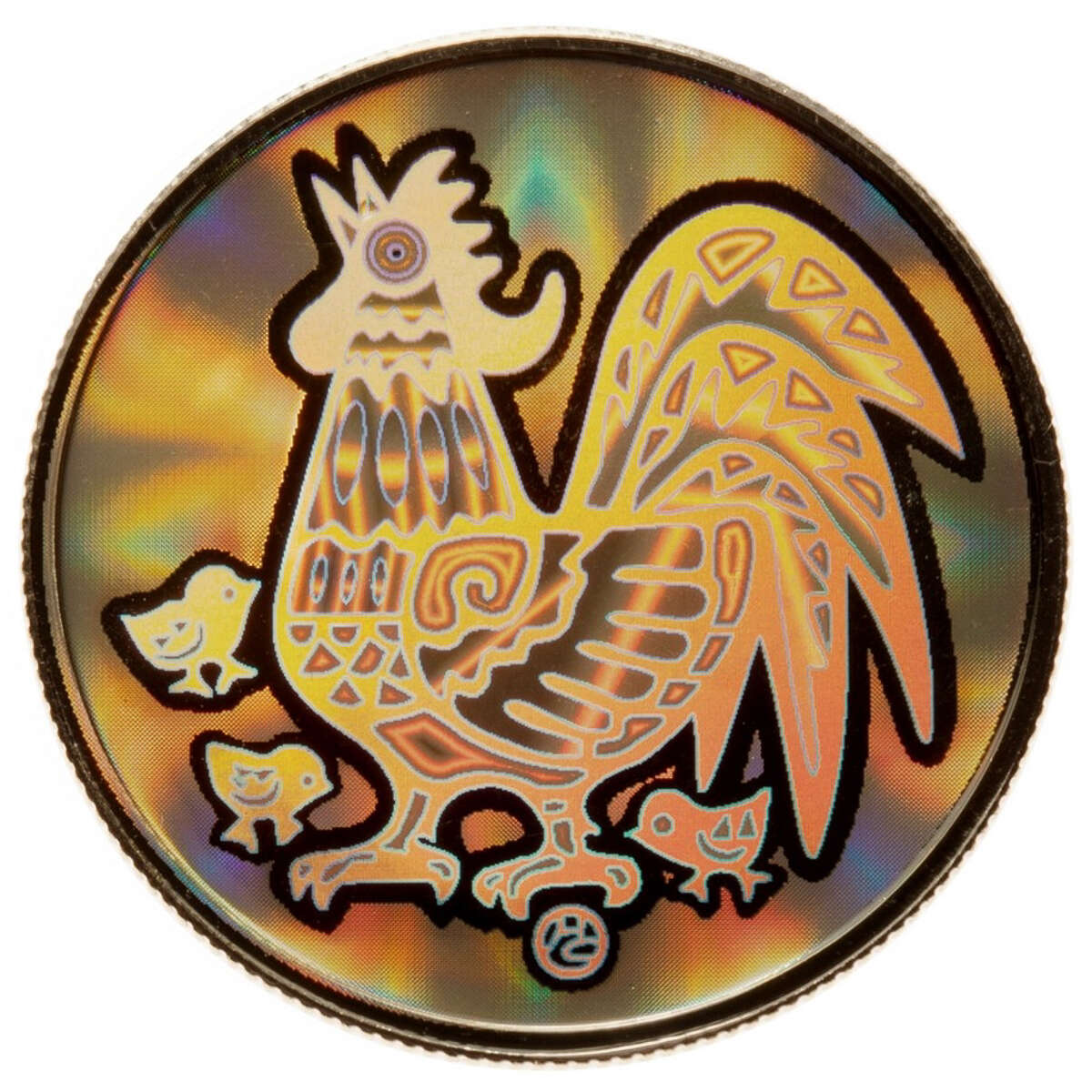 2005 $150 Year of the Rooster - 18-kt. Hologram Coin