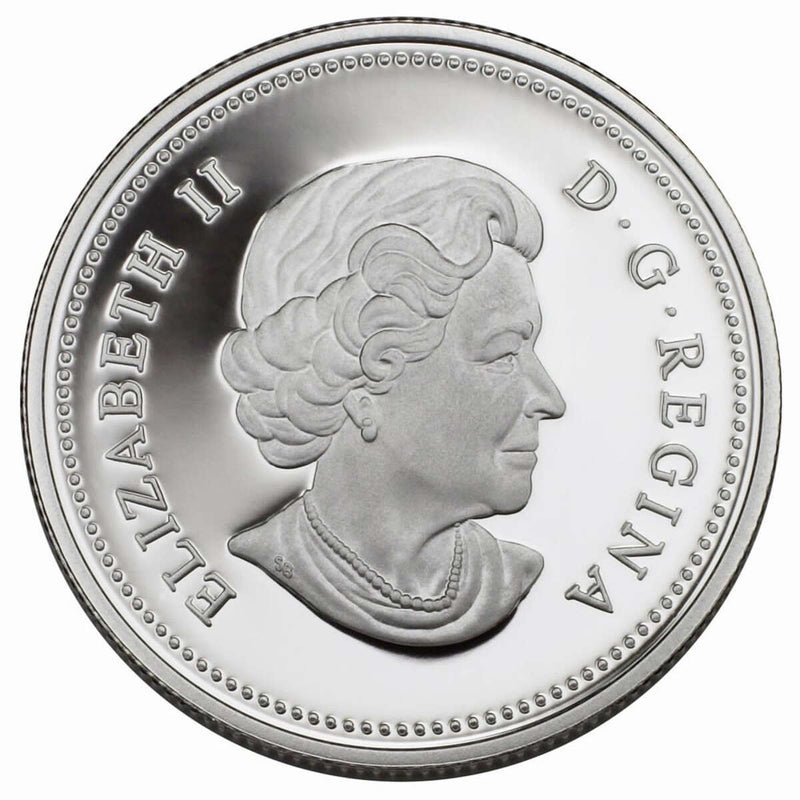 2004 50c Coat of Arms of Canada - Sterling Silver 4-Coin Set